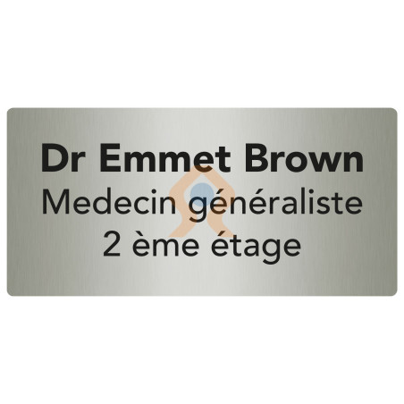 Plaque de signalétique spéciale professionnelle à personnaliser