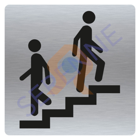 Picto symbole escalier norme ISO7001