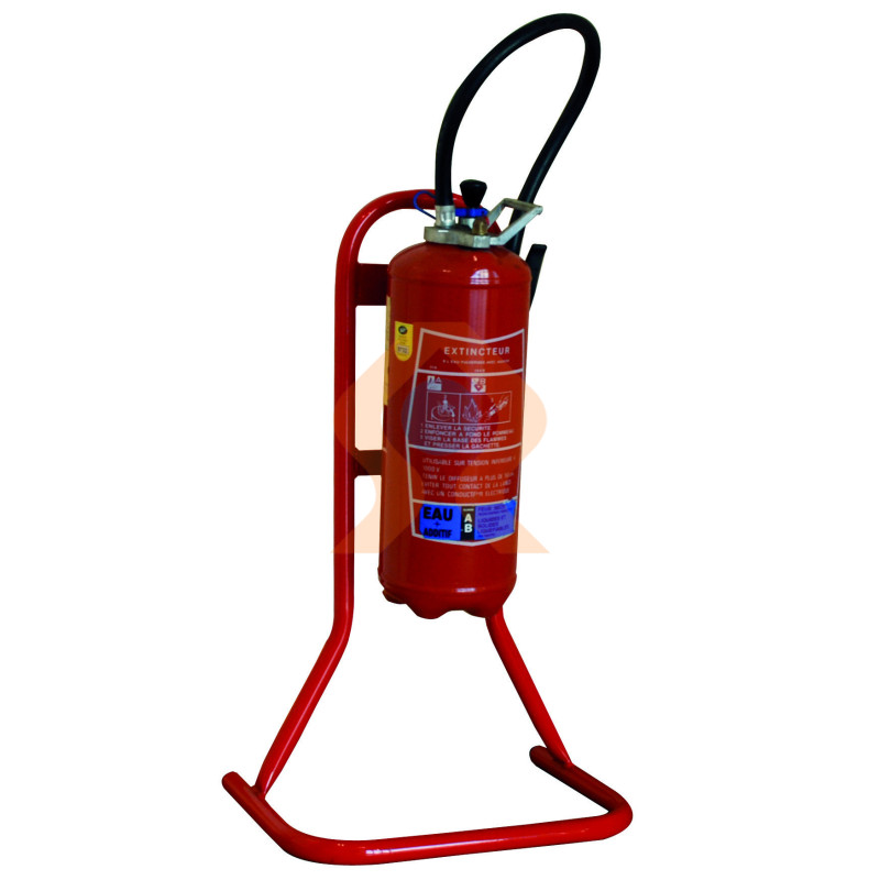 Support au sol pour extincteur 6 ou 9 kg
