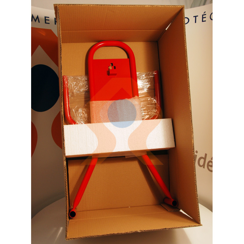 Support au sol pour extincteur 6 ou 9 kg