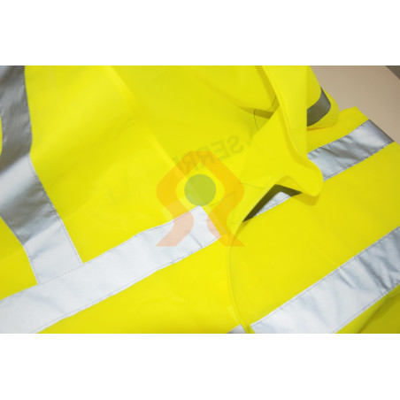 Gilet de sécurité fluo pour évacuation guide file